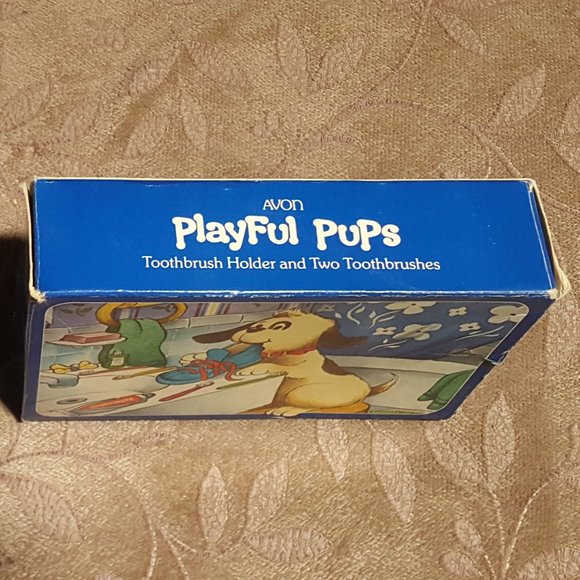 Avon | Bath, Skin & Hair | Vintage Avon Playful Pups Toothbrush Holder ...